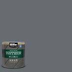 BEHR PREMIUM 1 gal. #770F-5 Dark Ash Solid Color Waterproofing Exterior ...