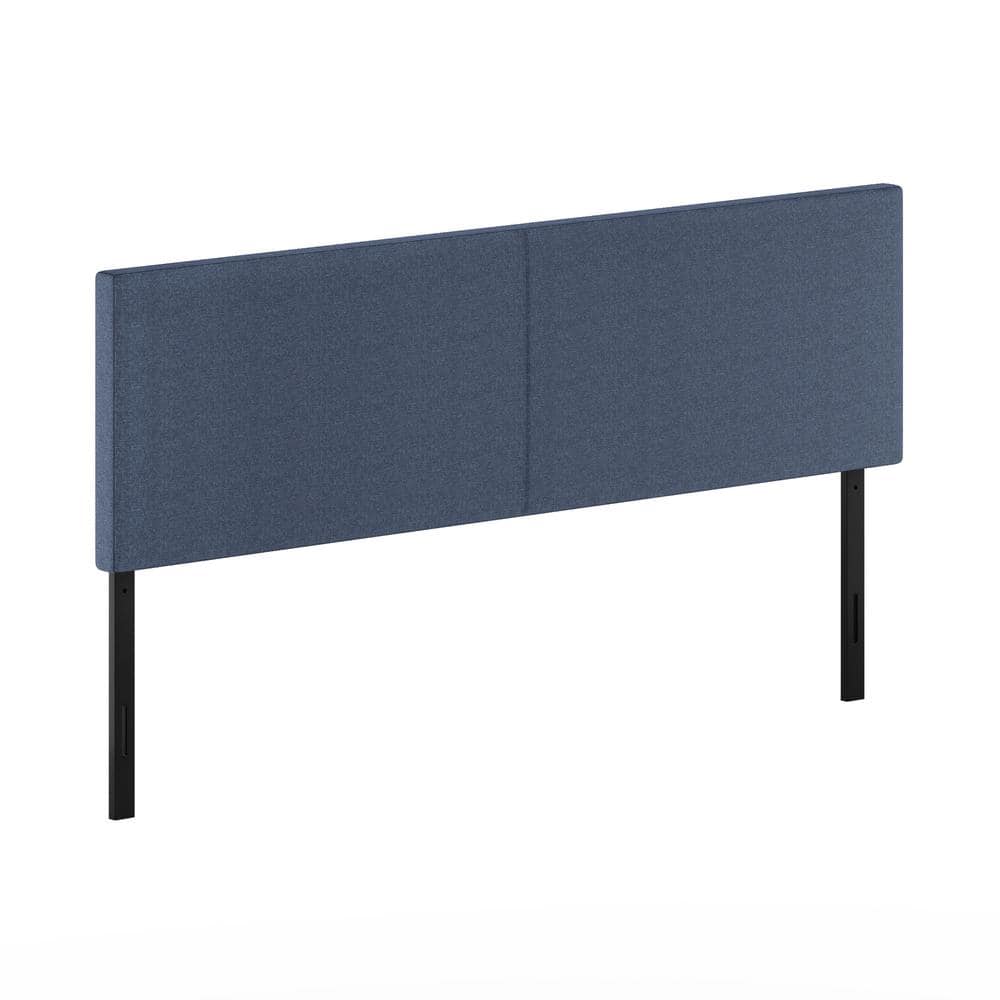 Furinno Roanne Denim Upholstered King Headboard FB21075KDE - The Home Depot