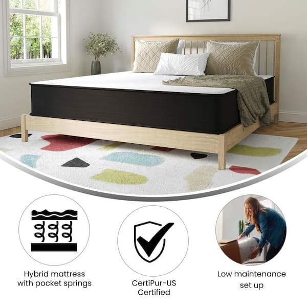 Bed in a box hybrid mattress store