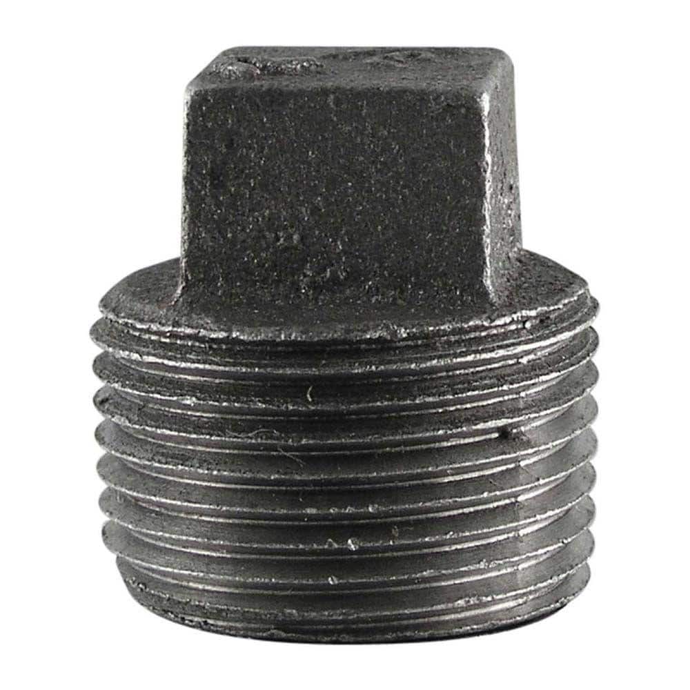 STZ 3/4 in. Black Iron Plug 310 P-34 - The Home Depot