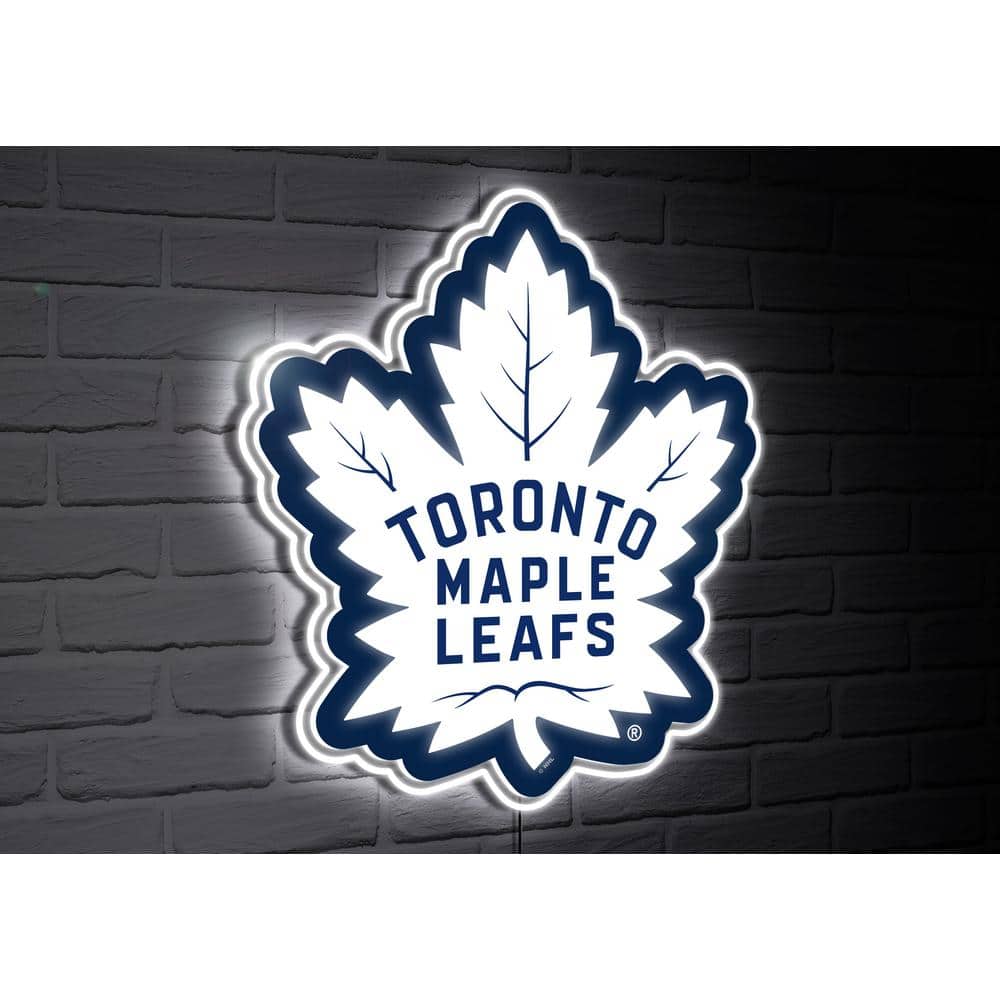 Evergreen Toronto Maple Leaf’s Team Logo Shaped Plug in LED Lighted ...