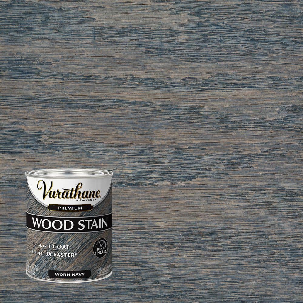 Reviews for Varathane 1 qt. Worn Navy Premium Fast Dry Interior Wood ...