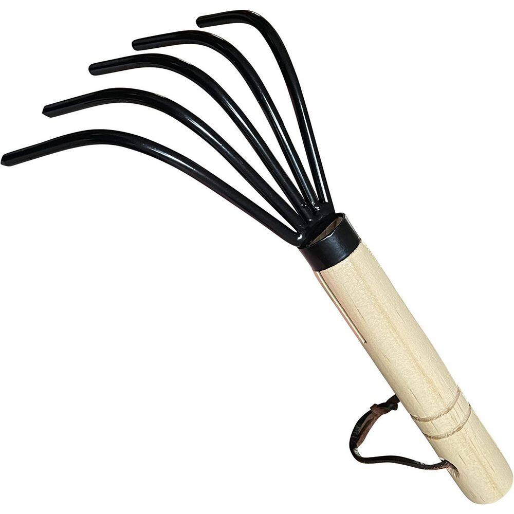 GARDEN GURU 8 in. Hand Rake Cultivator Claw Soil Tiller SHRT5CULTR ...