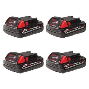 Milwaukee M18 18-Volt Lithium-Ion XC Extended Capacity Battery Pack 3 ...