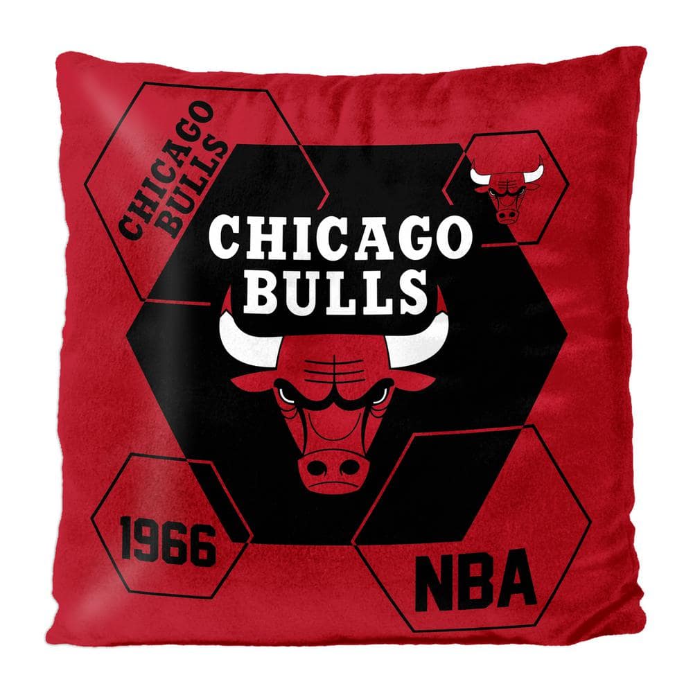 THE NORTHWEST GROUP NBA Bulls Connector Velvet Reverse Pillow ...