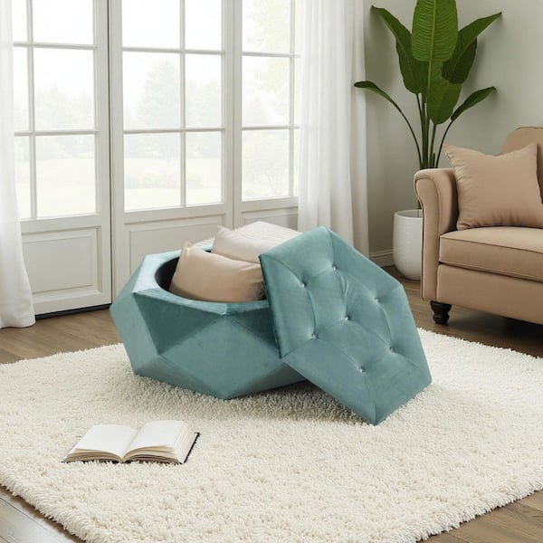 CHRISTOPHER KNIGHT HOME Berkamn Modern Glam Green Velvet Upholstery ...