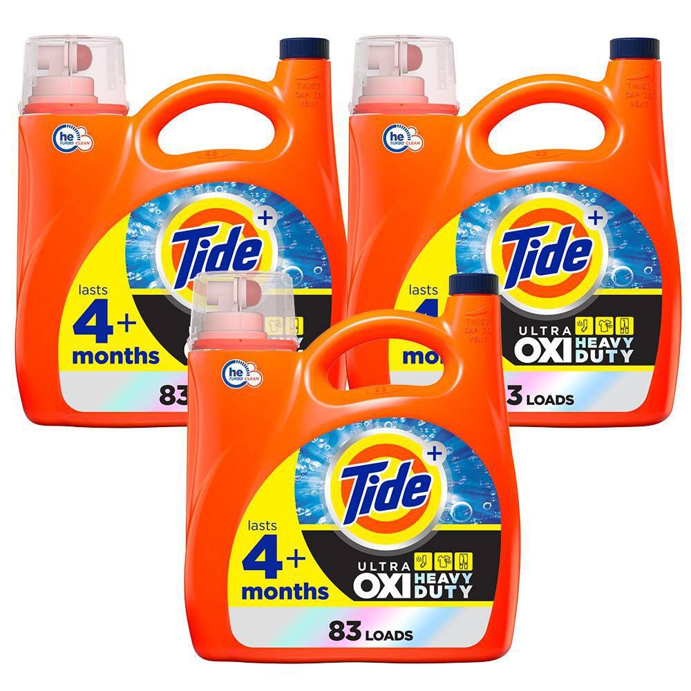 Reviews for Tide 117 oz. HE Ultra Oxi Original Scent Liquid Laundry ...