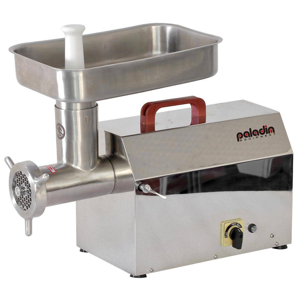 PALADIN EQUIPMENT #12 120V Stainless Steel Commercial Meat Grinder ...