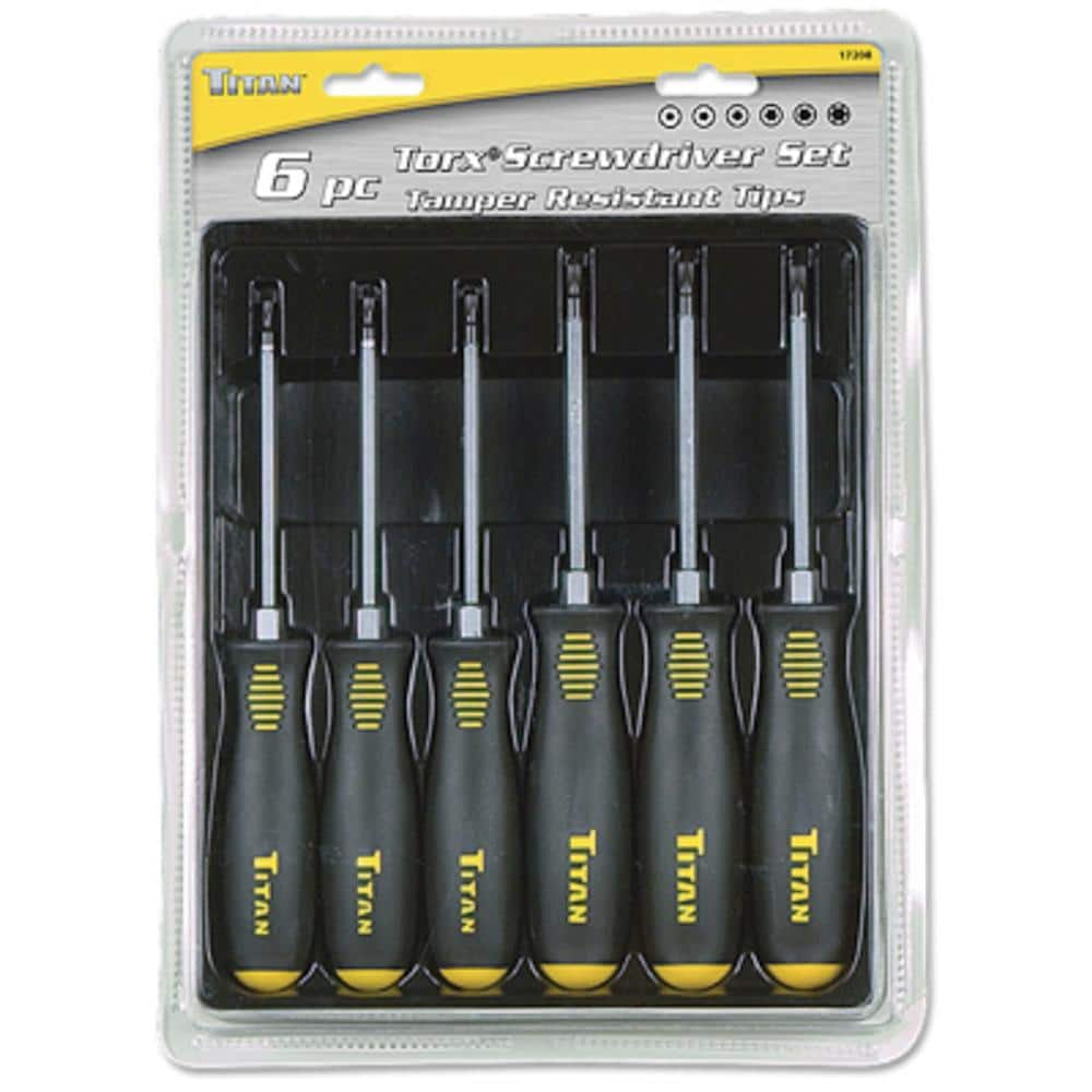 TITAN Star Driver Set TIT17210 - The Home Depot