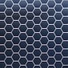 CRUZ BAY STUDIO 3 in. Beehive 10.25 in. x 11.75 in. Hexagon Deep Blue ...