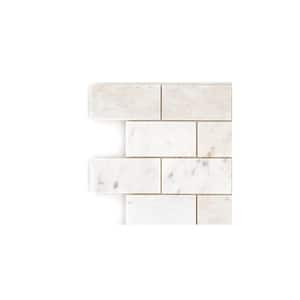 Jeffrey Court Take Home Tile Sample - Earthen Loft Cream 4 in. x 4 in ...
