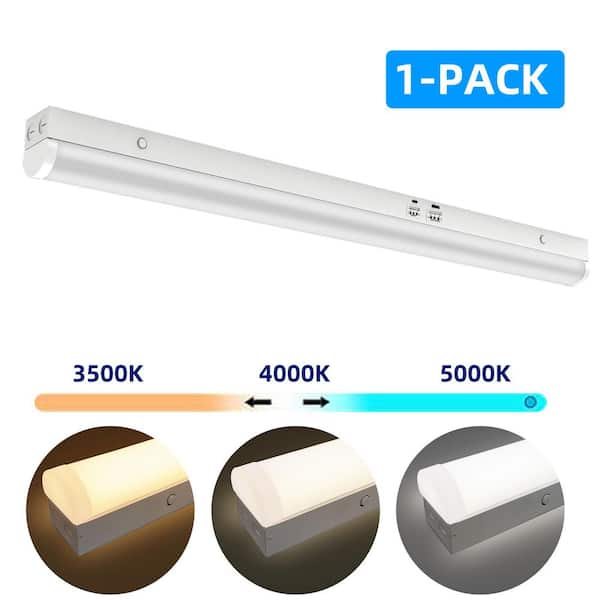 KOAOEIRS 3.38 ft. CCT/Wattage Selectable,0-10V Dimming,120-277V, 200 ...