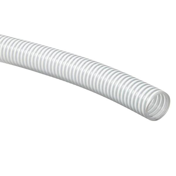 ProLine Series 1-1/2 in. ID x 50 ft. Clear Flexible PVC Suction and ...