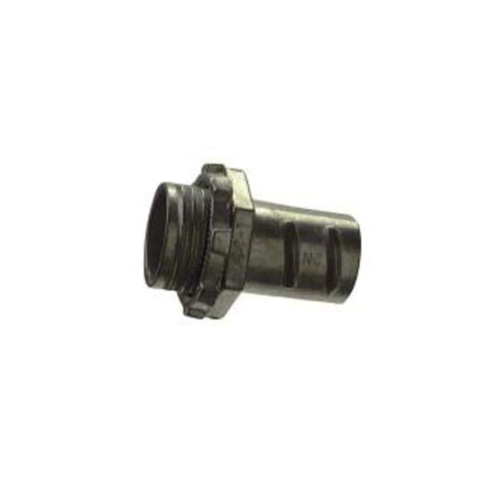 RACO Flex 3/4 in. Screw-in Connector (5-Pack) 2283B5 - The Home Depot