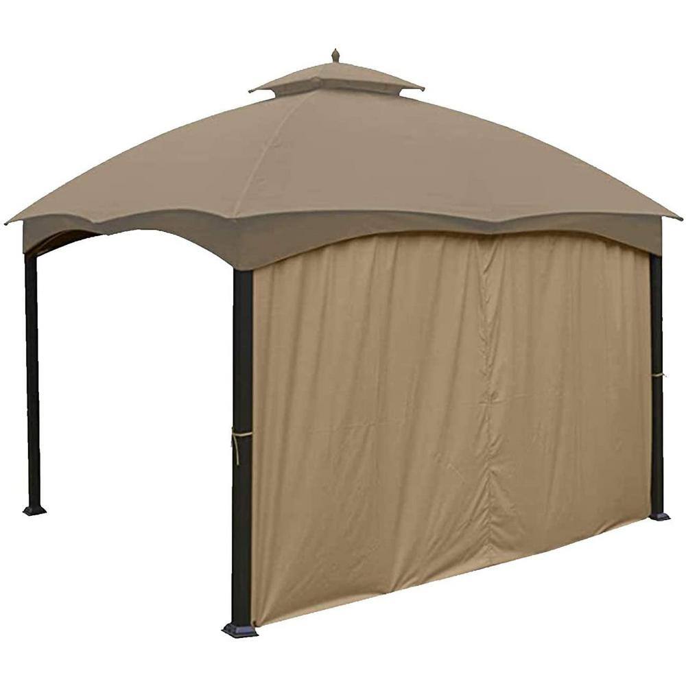 Terracemaster 8 ft. x 8 ft. Gazebo Sidewall Clearance 1P Sidewall Khaki ...