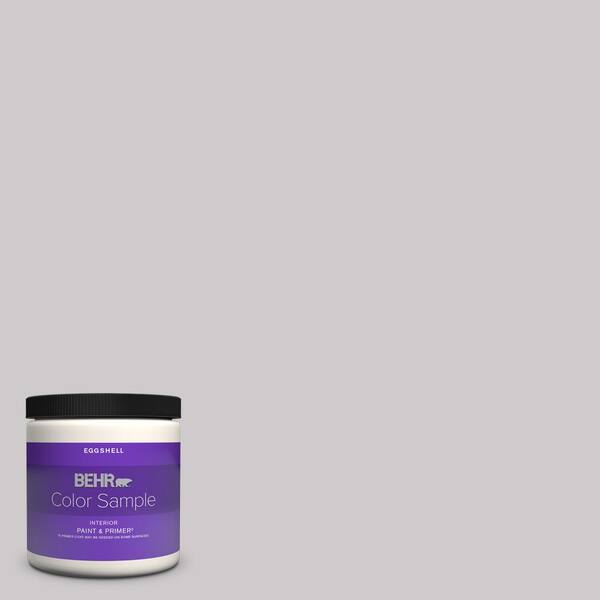 BEHR PREMIUM PLUS 8 oz. #MQ3-28 Rock Crystal Eggshell Enamel Interior ...