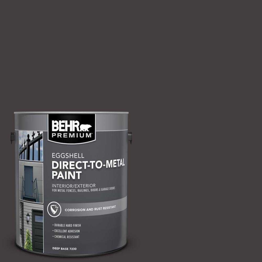 BEHR PREMIUM 1 gal. #MQ1-35 Off Broadway Eggshell Direct to Metal ...