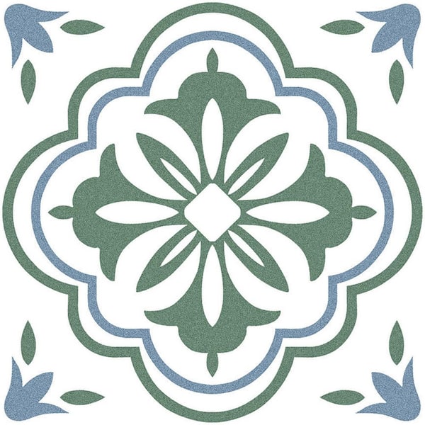Green 12 x 120inch Vinyl Peel and Stick Backsplash (10-Pack/Roll ...