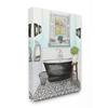 Stupell Industries 16 in. x 20 in. "Cute Bathroom Blue" by Elizabeth ...