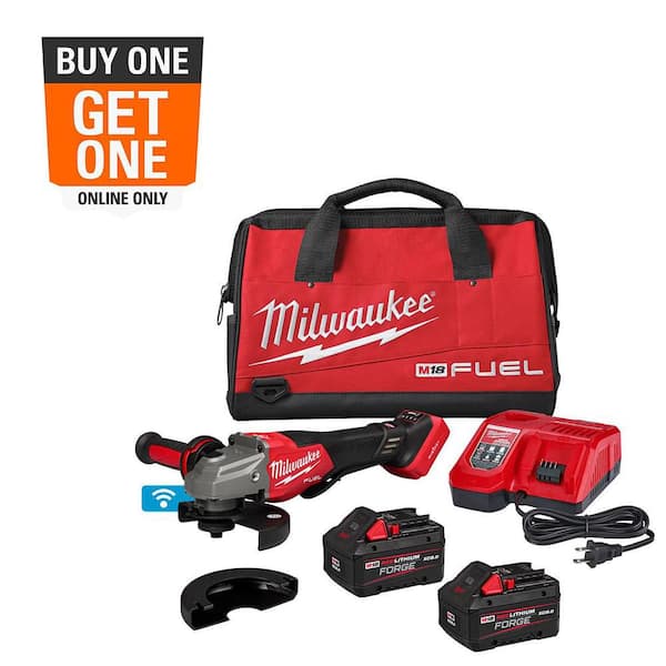 Milwaukee M18 FUEL ONE-KEY 18V Lith-Ion Brushless Cordless 4-1/2 in./6 ...