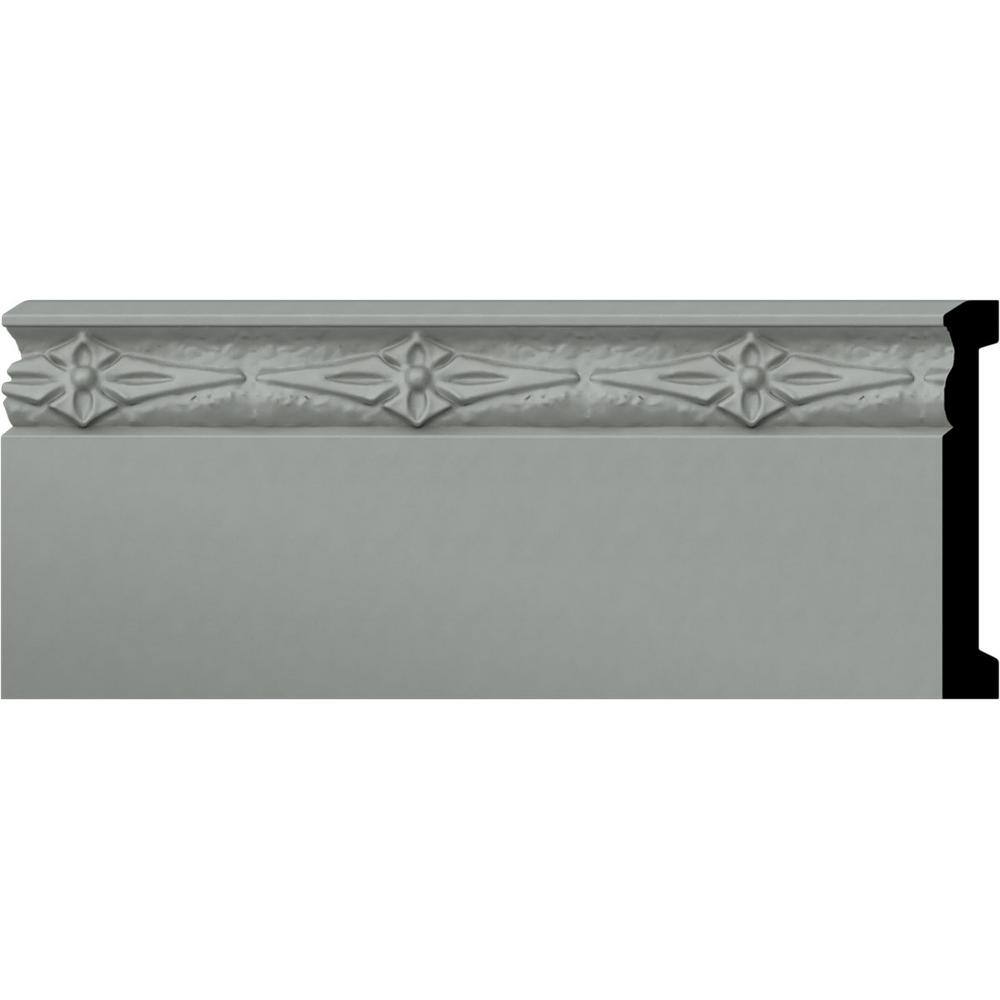 Ekena Millwork SAMPLE - 5/8 in. x 4 in. x 12 in. Urethane Sussex ...