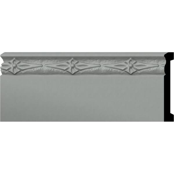 Ekena Millwork SAMPLE - 5/8 in. x 4 in. x 12 in. Urethane Sussex ...