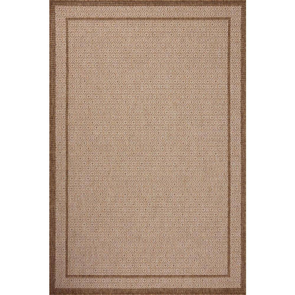 LOLOI II Merrick Chestnut/Oatmeal 7 ft. 8 in. x 7 ft. 8 in. Round ...