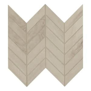 MSI Take Home Tile Sample - Havenwood Platinum Chevron 4 in. x 4 in ...