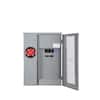 Square D Homeline 200 Amp 8-Space 16-Circuit Outdoor Ring-Type Surface ...