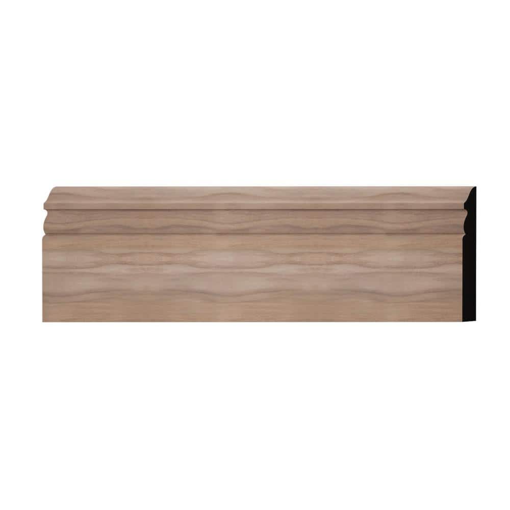 Ekena Millwork WM518 0.56 in. D x 5.25 in. W x 6 in. L Wood (Walnut ...