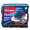 O-Cedar Scrunge Heavy Duty Scrub Sponge (4 Sponges) 148376 - The Home Depot
