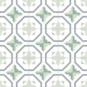 Merola Tile Prisma Anthracite 10 in. x 10 in. Porcelain Floor and Wall ...