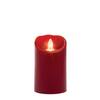 SULLIVANS 5 in. Red Smooth LED Pillar Candle MGT814305RD00 - The Home Depot