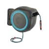 GARDENA 115 ft. Wall Mounted Retractable Hose Reel for Storage with ...