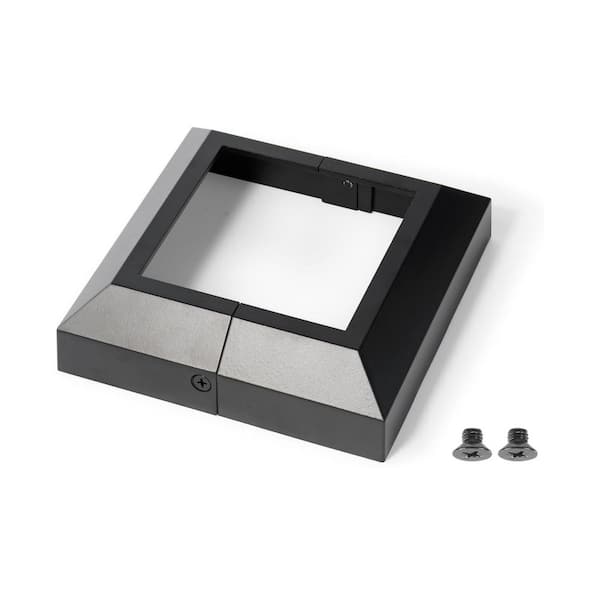 Afoxsos 4 Aluminum Deck Post Base Cover Split Skirts for Railings ...