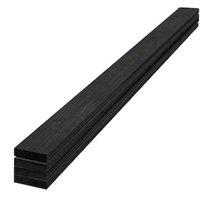 Edge Barn Wood Charcoal Shiplap & Trim Bundle - The Home Depot