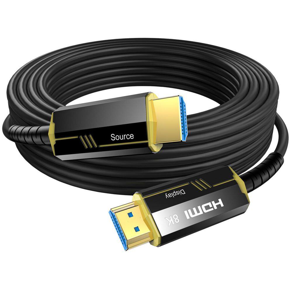 phyfalip 8K Fiber Optic HDMI 2.1 Cable w/ 48Gbps Ultra High Speed ...