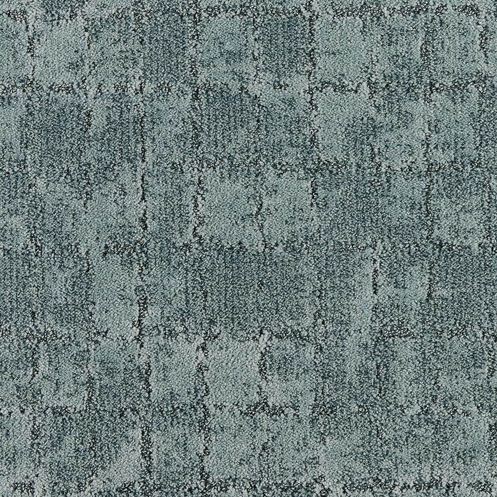 Home Decorators Collection Posh Patterns Luxe Blue 37 oz. Polyester ...