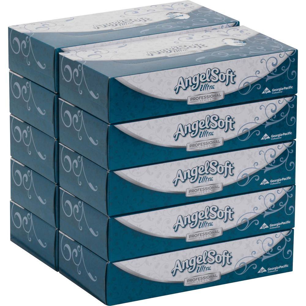 Angel Soft Professional Series 2-Ply Facial Tissue (10-Count) GPC4836014