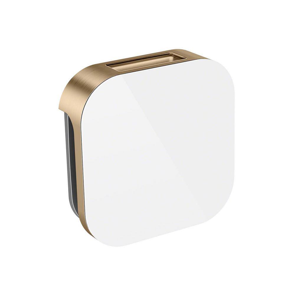 Mr. Steam AromaSteam 3 in. Steam Head with Aroma Oil-Well in Brushed ...