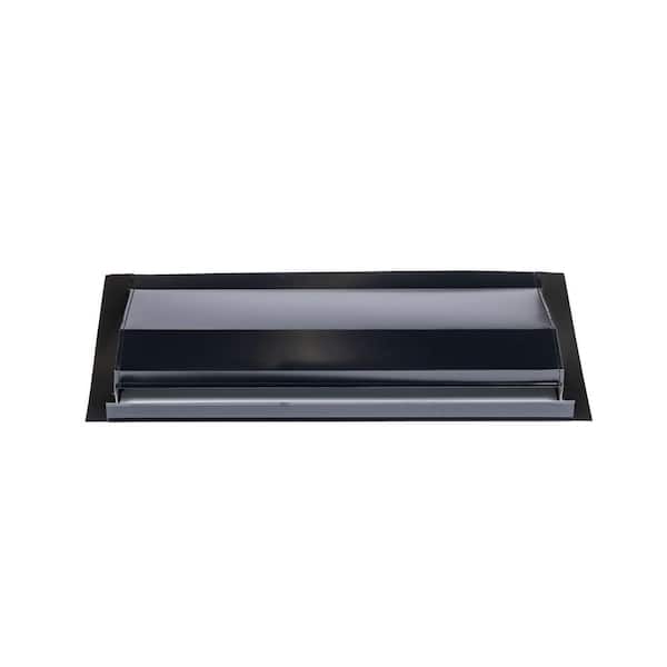 Gibraltar Building Products 4 ft. Galvanized Steel Off Ridge Vent in ...