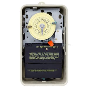 TORK 40-Amp Universal Multi-Voltage 24 Hour Mechanical Time Switch TU40 ...