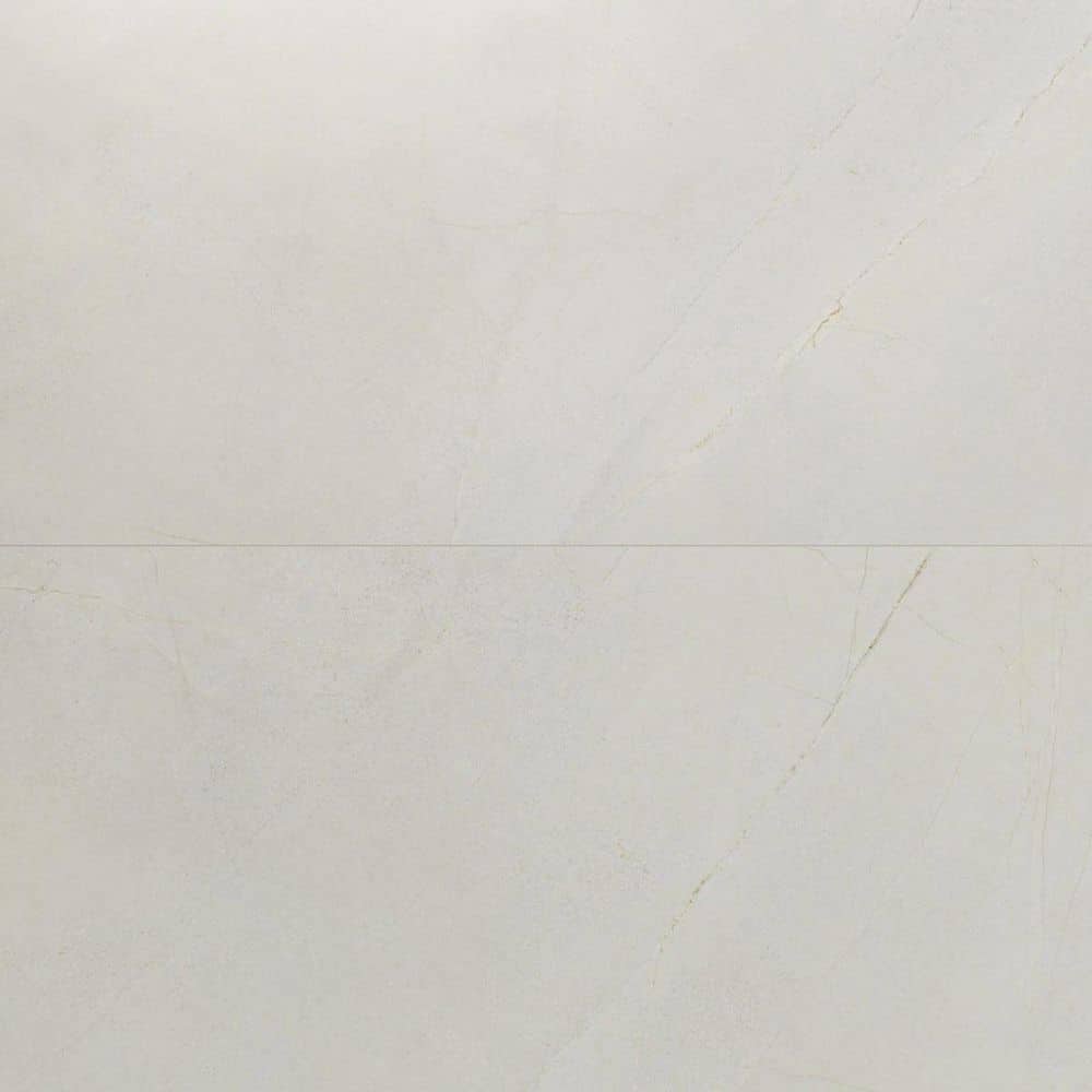 Ivy Hill Tile Dorian Blanco White 23.62 in. x 47.24 in. Marble Look ...