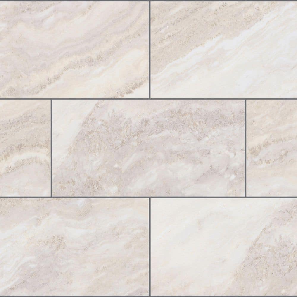 Lifeproof Golden Hearth Marble 12 MIL x 12 in. W x 24 in. L Click Lock ...