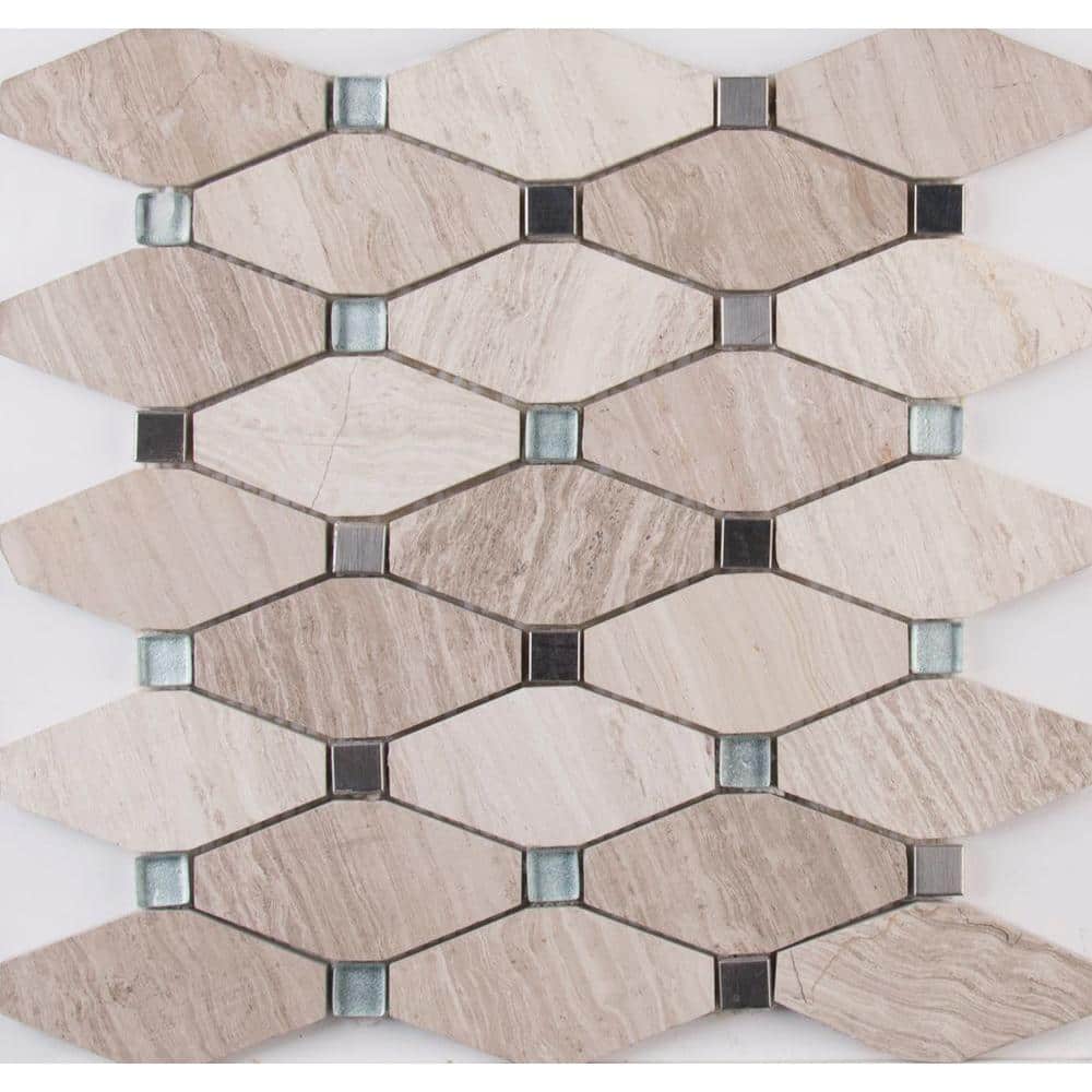 Have a question about MSI Bayview Elongated Octagon 12 in. x 12 in. x ...