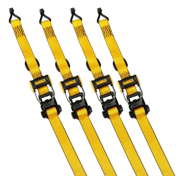 Rachet Straps Dewalt Ratchet Tie Down Straps 3300 LB Break Strength 1 ...