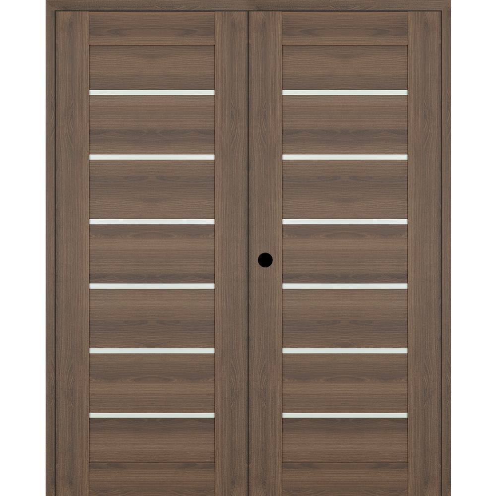 Belldinni Vona 07-02 60 in. W. x 84 in. Right Active 6-Lite Frosted ...