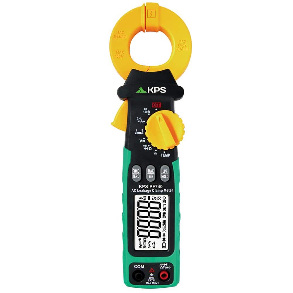 KPS Leakage clamp meter KPS-PF740 - The Home Depot