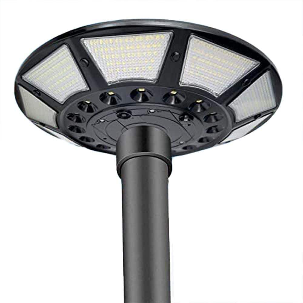 Justincity Solar Flag Pole Light Outdoor Dusk to Dawn 266 LED Super Bright for Most 15 to 25 ft ...