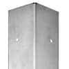 Prime-Line 2 in. x 48 in. Corner Shield Stainless Steel Construction ...